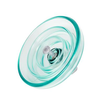 China U160BLP Low Maintenance High Voltage Glass Insulator Fog Glass Insulators For Coastal Utilities for sale