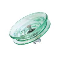 China 300kN Double Shed Power Line Glass Insulator For Heavy Duty Transmission for sale
