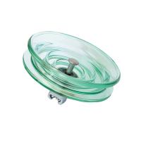 China Double Shed Glass Power Insulators 230kV 500kV For Transmission Towers for sale