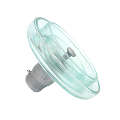 China U300B U300BP Anti Pollution Fog Type Power Transmission Insulator Glass Electric Line Insulators For Coastal for sale