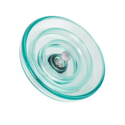 China U120BP U160BSP Durable Anti Fog Insulators Chemical Corrosion Resistant Electrical Glass Insulator for sale