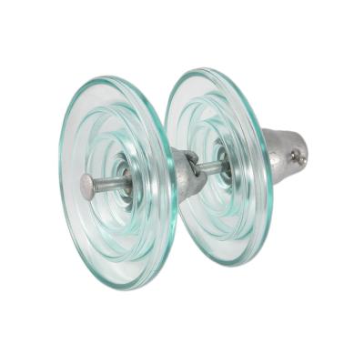 China Heavy Duty Cap And Pin Glass Insulator For High Voltage Power Grid Projects for sale