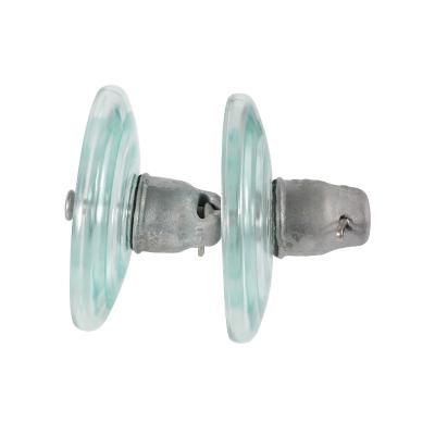 China High Strength Glass Electric Line Insulators Safety For Large Scale Grid Expansion for sale