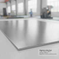 China Length 1000mm 6000mm Magnesium Alloy Sheet Metal Providing Hardness HB90 110 Suitable for Structural and Mechanical Parts for sale