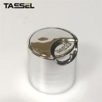 China 24/410 Shiny Silver UV Coated PP Disc Cap Plastic Bottle Cap for shampoo for sale
