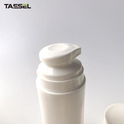 China 150ml PP Airless Pump Bottle 150g White Plastic Bottle For Face Cream for sale