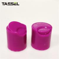 China Fuchsia PP Disc Cap 20/410 PP Dispensing Cap for Plastic Bottle for sale