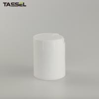 China 20/415 24mm Flip Top Cap White Flip Top Disc Top Cap For Shampoo Gel Lotion for sale
