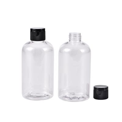 China Tassel 250ml 8oz plastic shampoo bottles With Flip Top Cap for shampoo body lotion hand sanitizer for sale