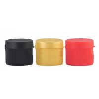 China 20/410 Ribbed Flip Top Dispensing Caps FDA Reach Certified Disc Top Caps for sale