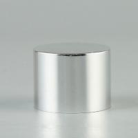 China FDA REACH Certified 24/410 Shiny Silver Metal Bottle Caps With PE Liner for sale