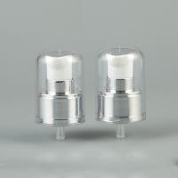 China 20mm Mist Sprayer 20/410 24/410 Makeup Pump Dispenser Shiny Silver for sale