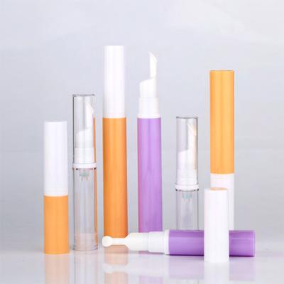 China 5ml 10ml 12ml 15ml Eye Serum Airless Cosmetic Bottle For Eye Products for sale
