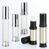 China Mini Cosmetic Bottle Airless Bottle 5ml 10ml 15ml Travel Size for sale