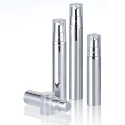 China AS and PP Mini Airless Bottle 5ml 10ml 12ml 15ml for serum dispensing for sale