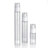 China 15ml 30ml 50ml White PP Airless Pump Bottles With PP Cap for Serum and Cream for sale