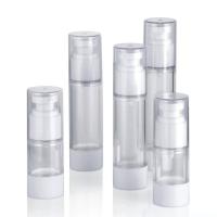 China 120ml 75ml 60ml Airless Pump Bottle Transparent Lotion Dispensing for sale