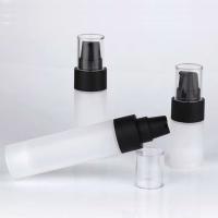 China 15ml 30ml 50ml 1.69oz Opaque Airless Pump Bottle Frosted Fine Mist Spray Bottles for sale