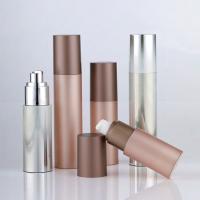 China Cosmetic Serum Bottles AS Bottle With PP Airless Pump And AS Cap for sale
