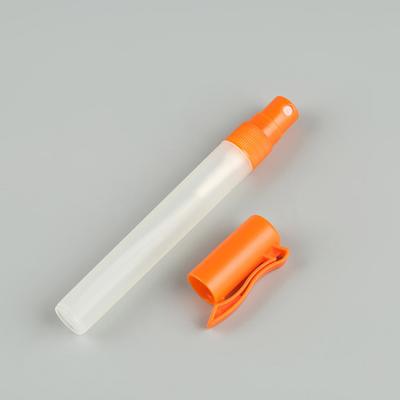 China Pocket Size Empty Hand Sanitizer Spray Pen Refill 10ml 1 3oz 10cc With Pump Sprayer for sale