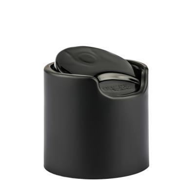 China High Quality 28/410 Matte Black ABS Bottle Top Cap For Plastic Bottle Economically Friendly for sale