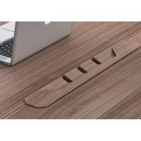 China Business Fashion Executive Office Table Light Walnut Solid Wood for sale