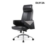 China High End Fashion High Back Office Chair Executive Chair With Electroplated Armrest for sale
