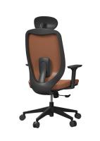 China Executive Rotating Office Chair Rated For 300 Lbs , H1165-1260MM High Back Revolving Chair for sale