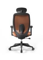 China Executive Rotating Office Chair Rated For 300 Lbs , H1165-1260MM High Back Revolving Chair for sale