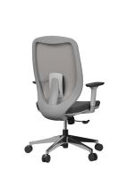 China Hotel Office Revolving Chairs Aluminum Base W695*D590*H1035-1130MM Size for sale