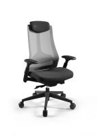 China 3D Armrest Revolving Net Chair , 60000cycles 360d Rotating Study Chair for sale