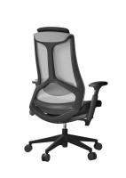 China 3D Armrest Revolving Net Chair , 60000cycles 360d Rotating Study Chair for sale