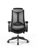 China 3D Armrest Revolving Net Chair , 60000cycles 360d Rotating Study Chair for sale