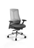 China Tilt Mechanism Office Revolving Chairs 3 / 5 Positions With Sliding for sale