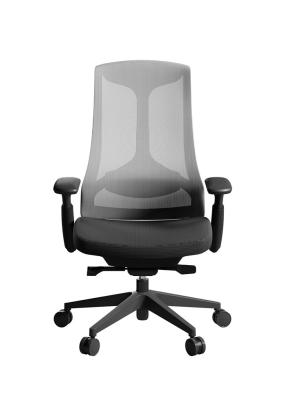 China Back Tilt 360D Office Revolving Chairs Rubber Castor Depth 505mm for sale