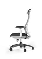 China TUV Black Revolving Chair For Study Table , 0.184m3 Office Swivel Chair for sale