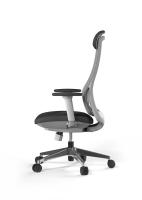 China Moded Foam Mesh Revolving Chair Height Adjustable 1140-1235mm for sale