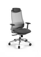 China Moded Foam Mesh Revolving Chair Height Adjustable 1140-1235mm for sale