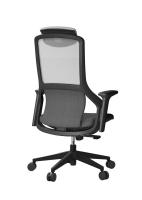 China Manager Mesh Office Revolving Chairs 3 Positions Nylon Base for sale