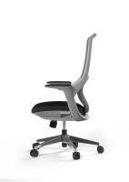 China Prolonged Mesh Office Revolving Chairs S Curved Shaped For Staff for sale
