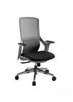 China Prolonged Mesh Office Revolving Chairs S Curved Shaped For Staff for sale