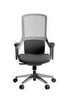 China Prolonged Mesh Office Revolving Chairs S Curved Shaped For Staff for sale