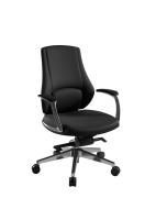 China Meeting Room Leather Swivel Chair , TUV 0.48m3 Computer Revolving Chair for sale