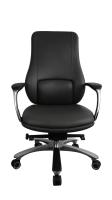 China Meeting Room Leather Swivel Chair , TUV 0.48m3 Computer Revolving Chair for sale