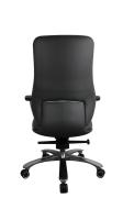 China Meeting Room Leather Swivel Chair , TUV 0.48m3 Computer Revolving Chair for sale