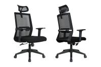 China Modern 360 Degree Swivel Computer Mesh Chairs Fixed Lumbar for sale