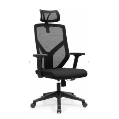 China Detachable Headrest Fabric Swivel Desk Chair 200-250kg Load for sale
