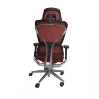 China Rubber Caster W700mm High Back Revolving Office Chair For 300 Lb Person R350 Alu Base for sale