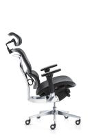 China Height 1225-1305mm Ergonomic Office Mesh Chairs 4D Armrest for sale