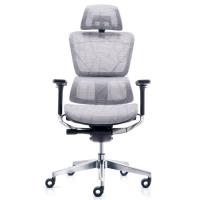 China Height 1225-1305mm Ergonomic Office Mesh Chairs 4D Armrest for sale